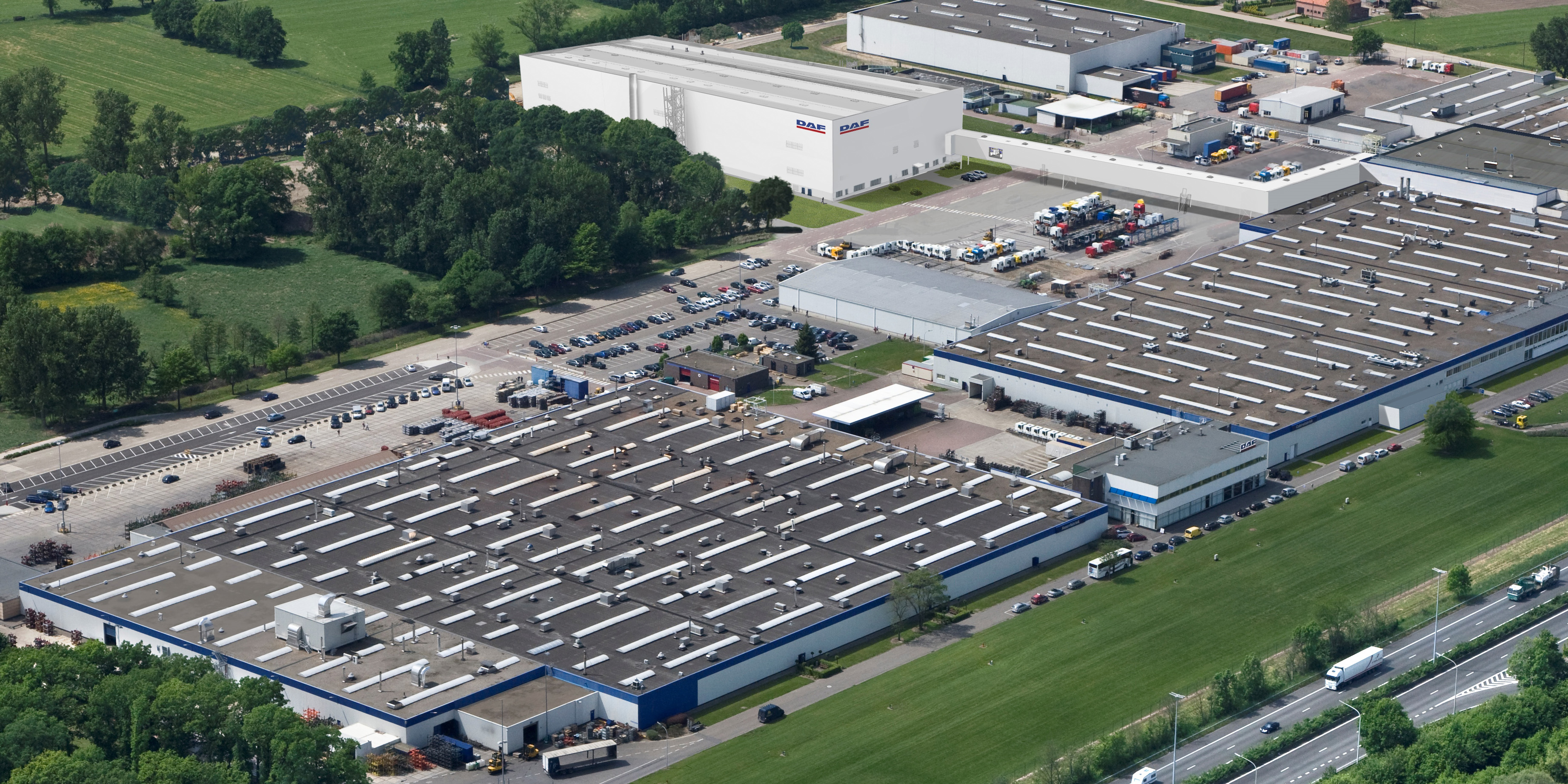 Locais de produção DAF - DAF Caminhões Brasil